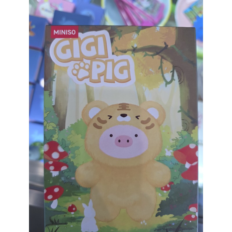 GIGI PIG plush keychain